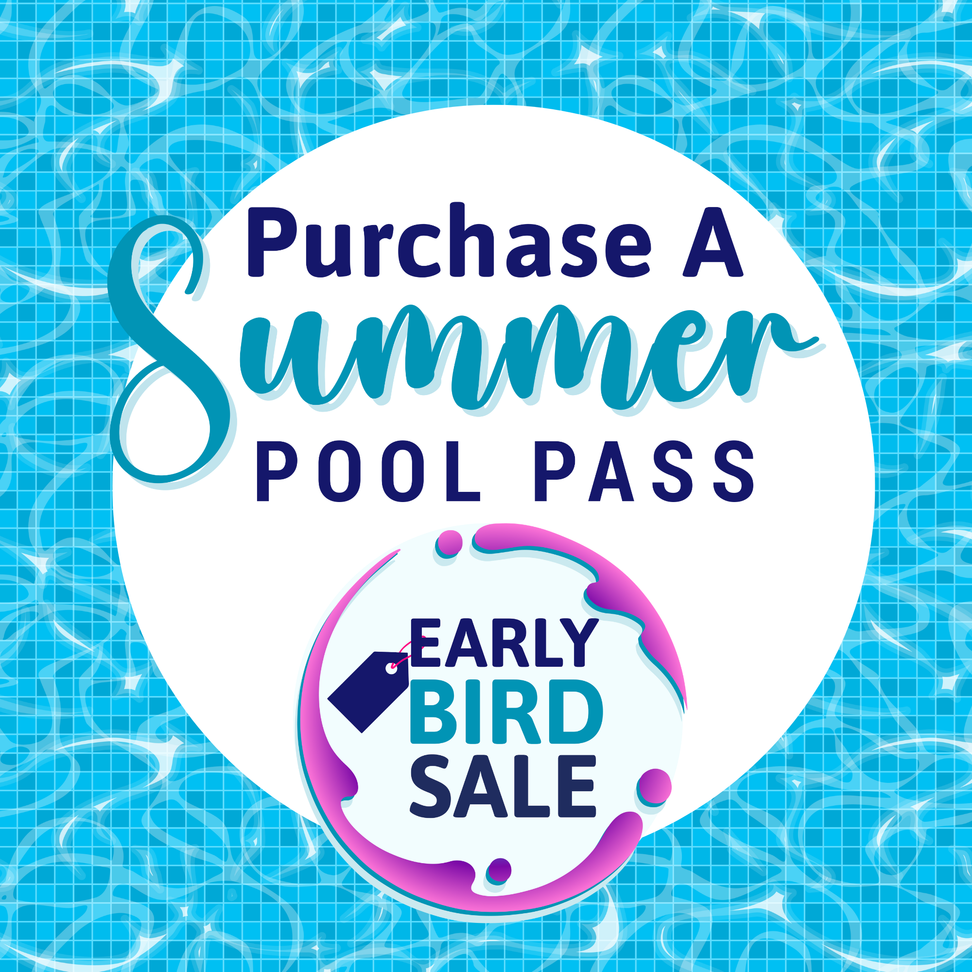 Early Bird Pool Pass Sale - Palatine Park District